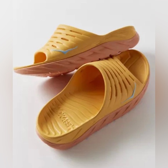 Hoka | Shoes | Free People Hoka Ora Recovery Slide Yellow Size 7 | Poshmark
